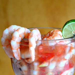 Coctel de Camarón y Pulpo – Mariscos El Rey