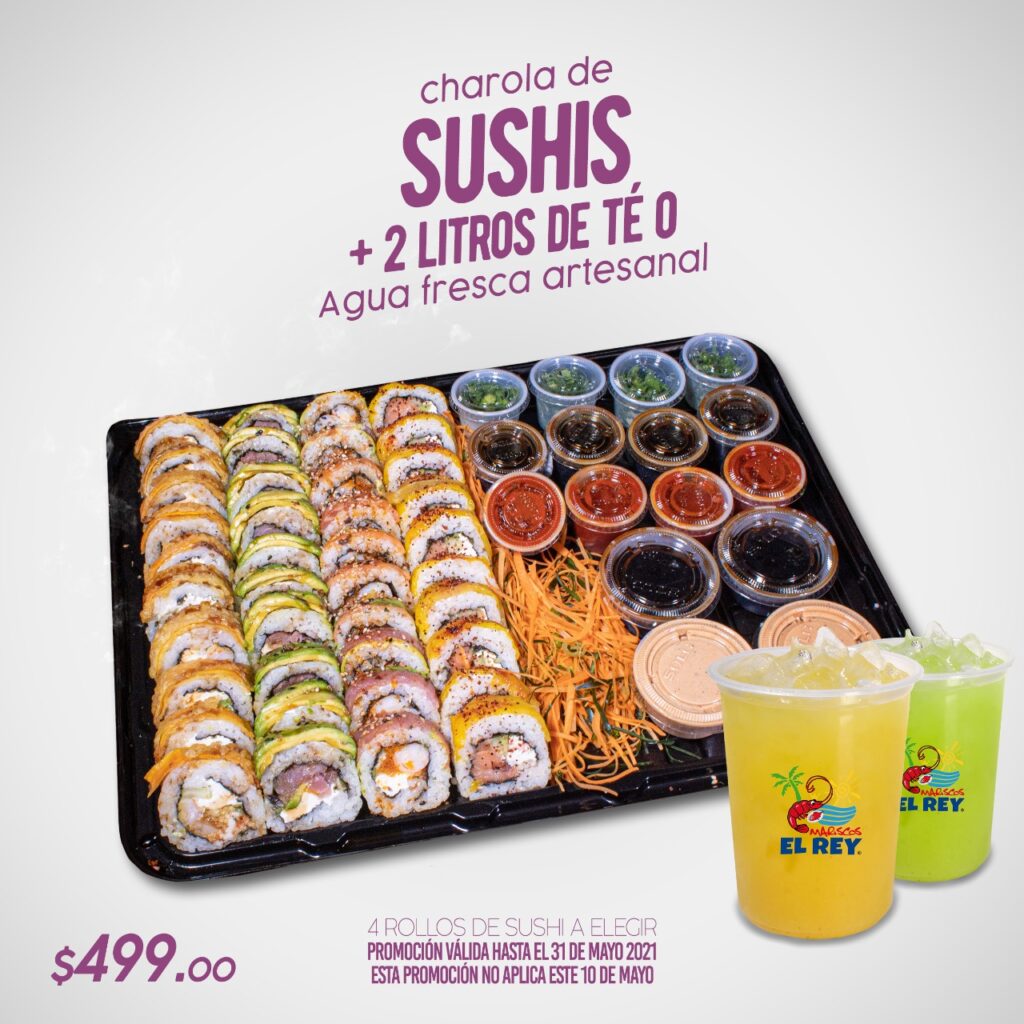 Mariscos El Rey – Mariscos, Sushis, Cortes Finos y mas…