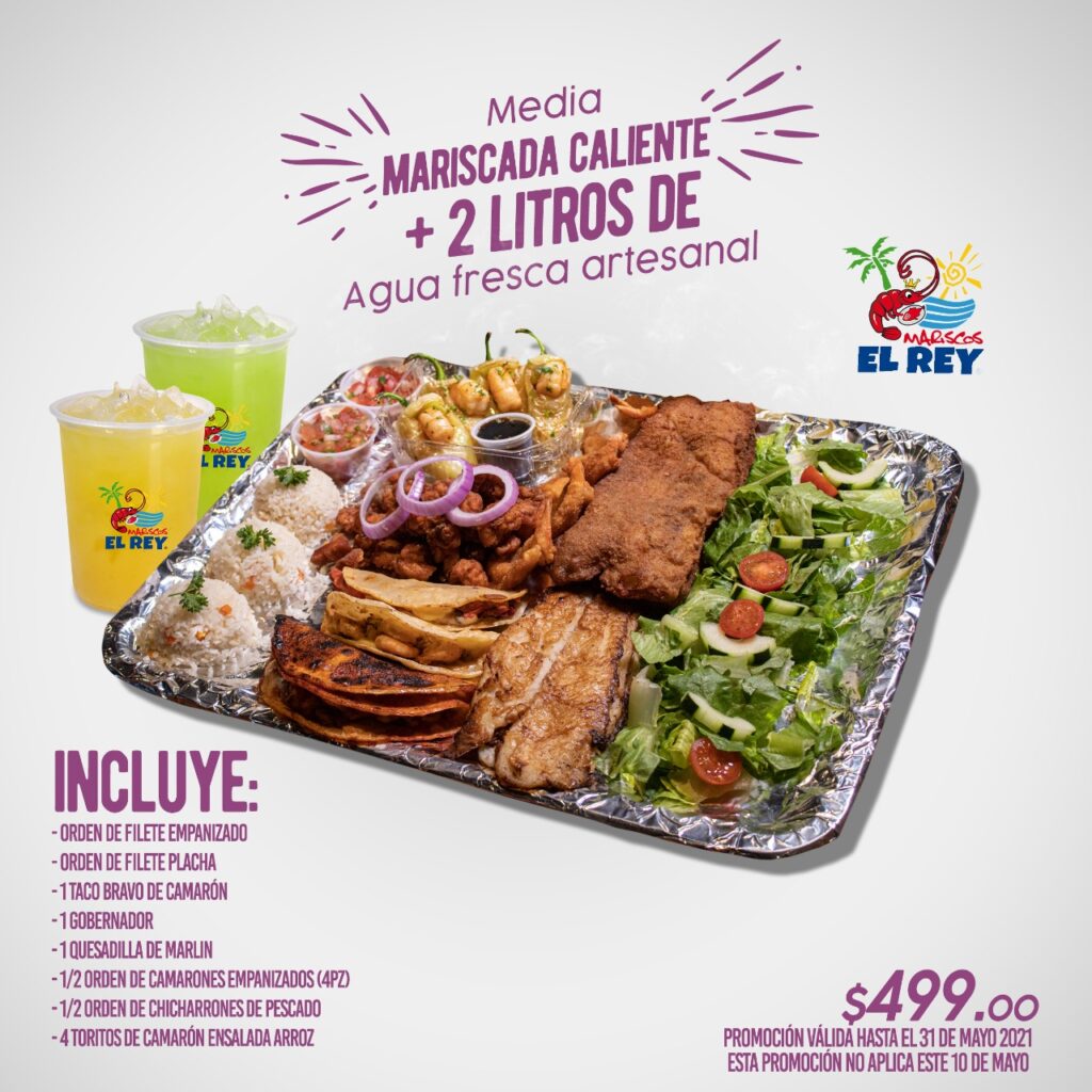 Mariscos El Rey – Mariscos, Sushis, Cortes Finos y mas…